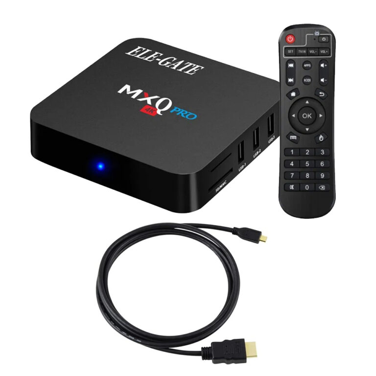 Smart TV Box 4K MXQ PRO | WiFi 5G y Android 7.12 (54 chars) – ELE-GATE