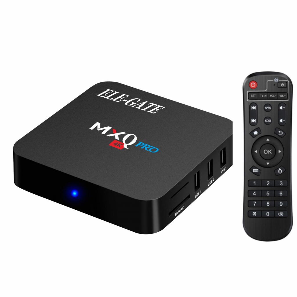 Smart Tv Box 4K Android 7.12 MXQ PRO 1G/8G - ELE-GATE