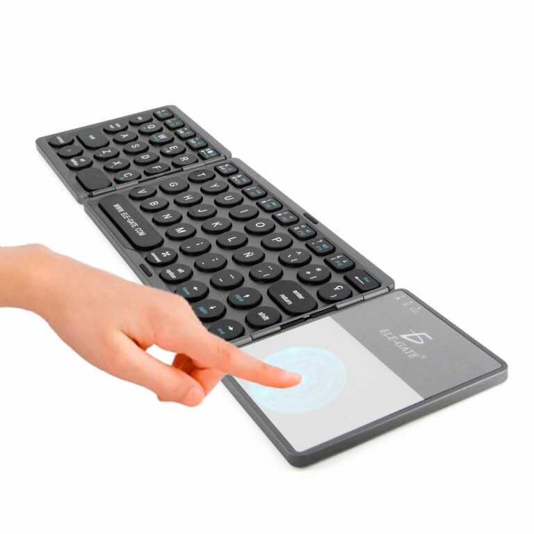 Teclado Inalámbrico Bluetooth Plegable Recargable – ELE-GATE