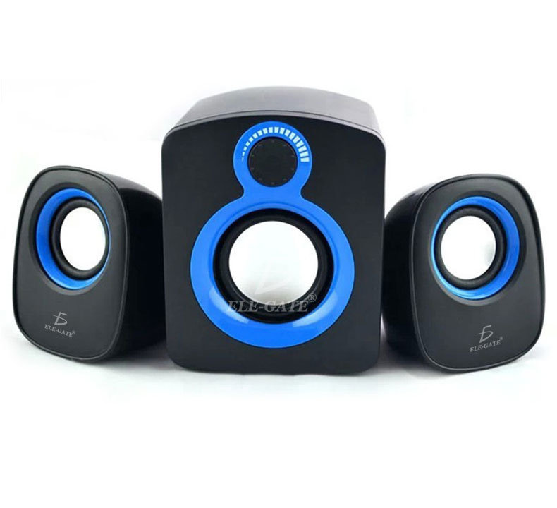 Bocina Usb con Subwoofer 3.5mm Pc Laptop Computacion - ELE-GATE