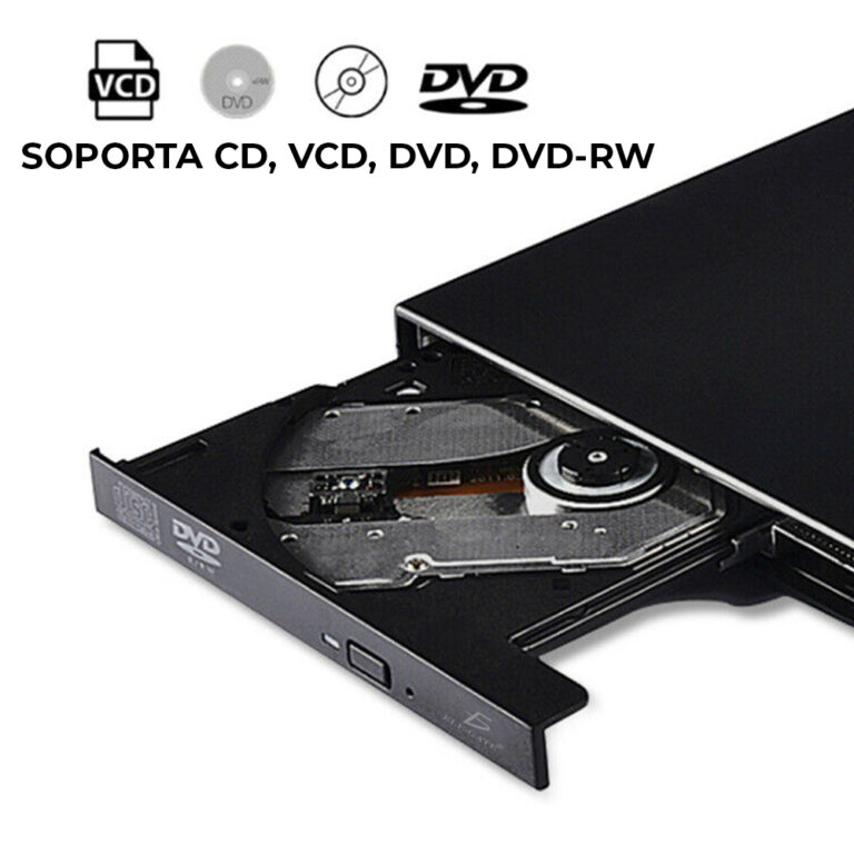 Lector DVD Slim USB Portátil para Laptop | $250 MXN – ELE-GATE