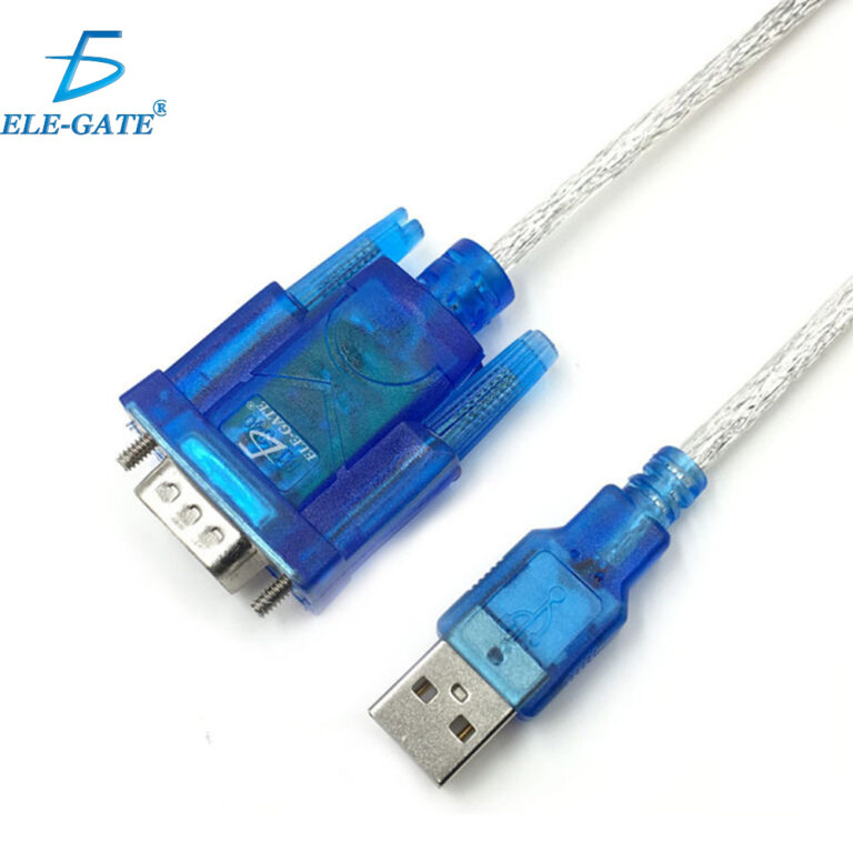 Adaptador Rs232 Serial Dv9 Macho A Usb 2.0 Macho - ELE-GATE