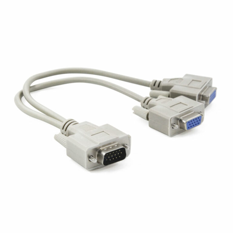 Cable Divisor Vga Video Splitter 2 Monitores A La Vez – ELE-GATE