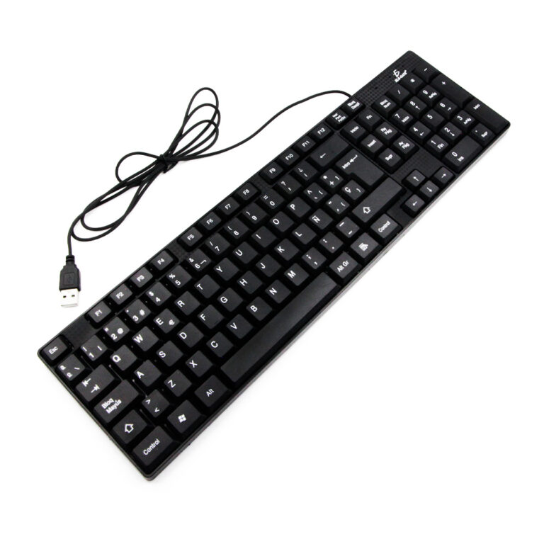 Teclado Usb alámbrico Slim Para Pc o Laptop - ELE-GATE