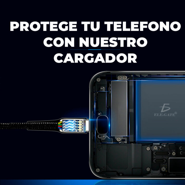 Cable V8 Micro Usb Reforzado Para Carga Datos - ELE-GATE