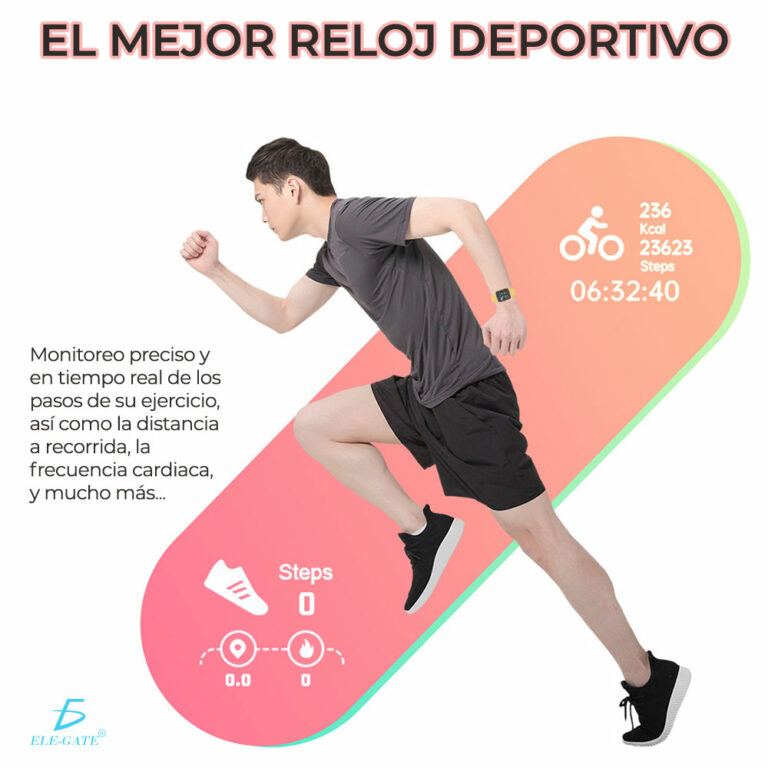 Smart Watch Reloj Inteligente Deportivo Model:WCH.D21 - ELE-GATE