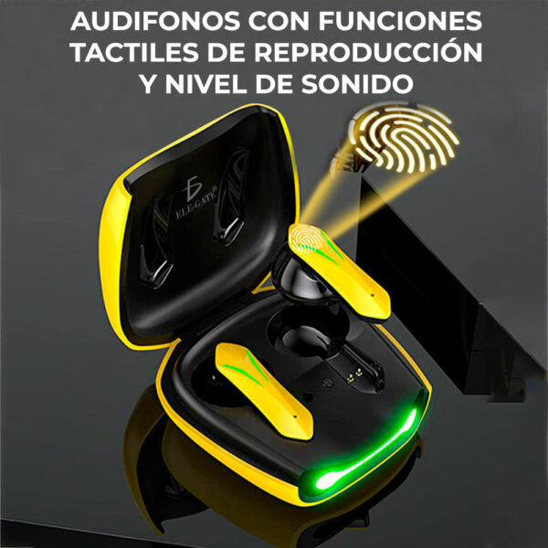 Audífonos Abejorro In-ear Gamer Inalámbricos Bluetooth M5 Con Touch - ELE-GATE