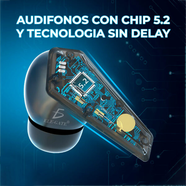 Audífonos Abejorro In-ear Gamer Inalámbricos Bluetooth M5 Con Touch - ELE-GATE