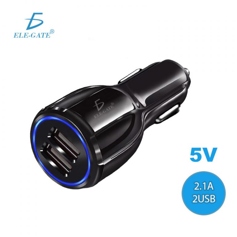 Turbo Cargador Para Auto Carga Rapida Qc 3.0 | 2 Puertos Usb – ELE-GATE