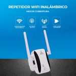 Repetidor Wifi Inalámbrico Router Con 2 Antenas - ELE-GATE