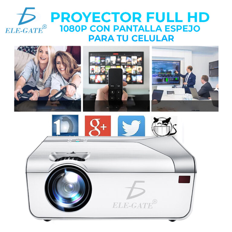 Mini Proyectores Portatil Wifi Para Celular Led Hd 4k Con Google Cast Y ...