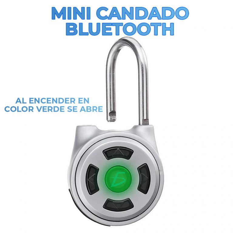 MINI Candado Bluetooth Con Carga USB Abrir Desde La APP - ELE-GATE