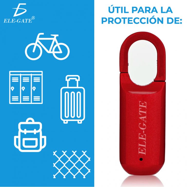 Candado Huella Digital para Maleta | Recargable USB – $30… – ELE-GATE