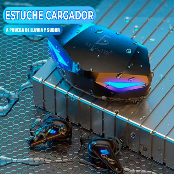 K55 Audífonos Inalámbricos Intraurales Gamer In-ear - ELE-GATE