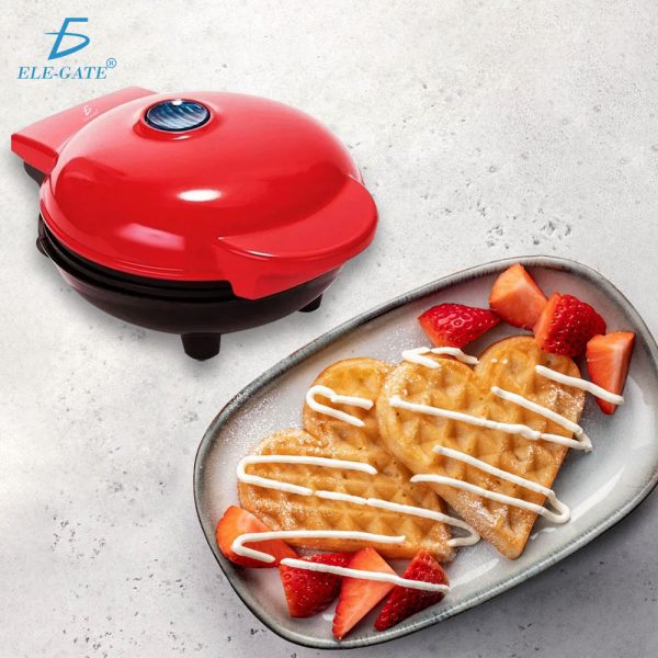 Waflera Eléctrica Para Waffles En Forma De Corazon – ELE-GATE