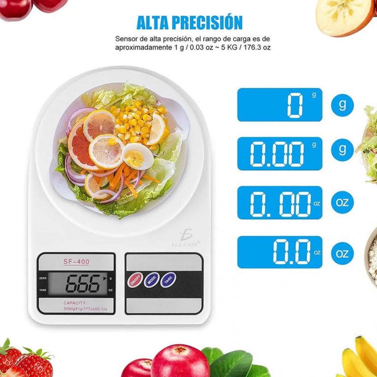 Báscula Digital Gramera 5kg/1g | Precisión Máxima -33%…