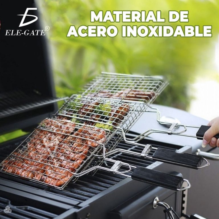 Pinza Parrilla Rejilla Malla Grande 65x36cm | Envío Grat… – ELE-GATE