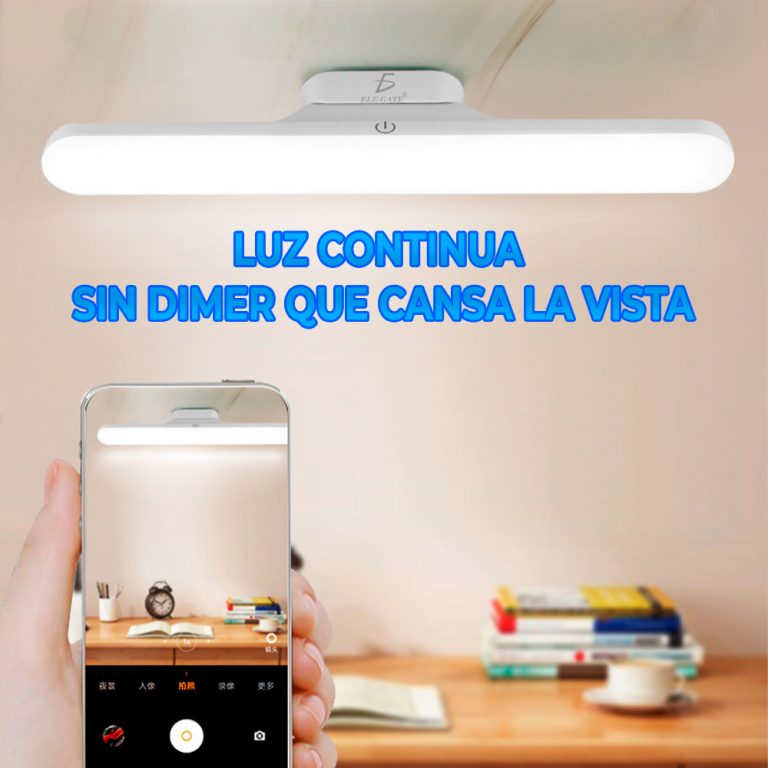 Lampara Recargable Con Base Magnética - ELE-GATE