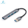 Adaptador Hub Usb 3.0 4 Puertos Para Laptop Windows - ELE-GATE