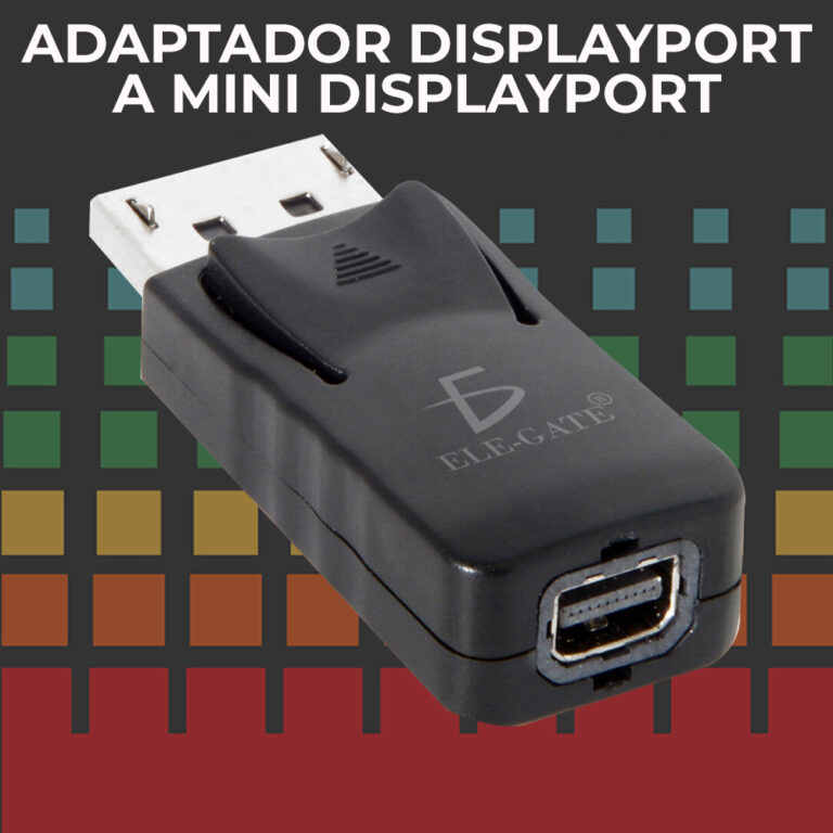 Adaptador Displayport Macho A Mini Displaypor - ELE-GATE
