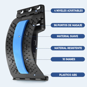 Cracker de Espalda de 4 Niveles para Alivio del Dolor de Espalda Baja y ...