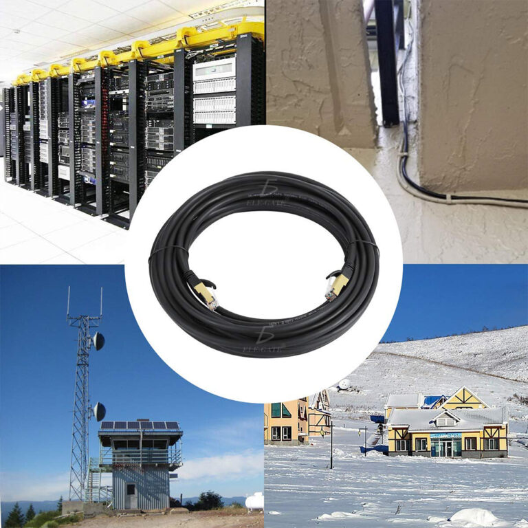 Cable para Red Cat7 Vention RJ45 Ethernet UTP Negro 3m - ELE-GATE