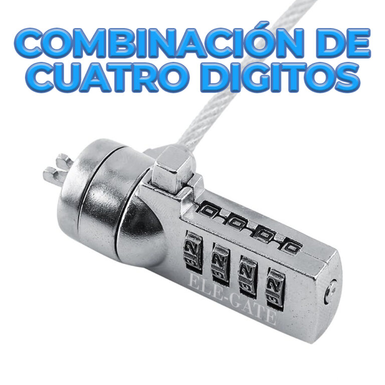 Candado Seguridad Computadora | Protección Antirrobos MX – ELE-GATE