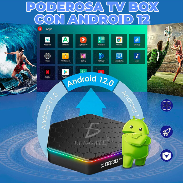 Android TV Box T95Z Plus | 4GB RAM 6K ELE-GATE México