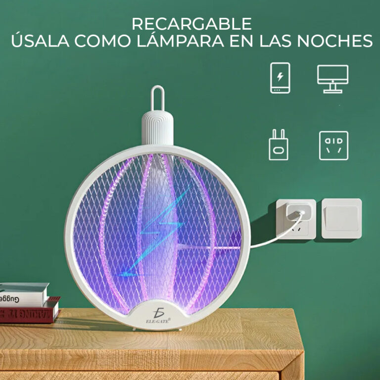 Mata Moscas Eléctrico UV Recargable | -33% Descuento Mé… – ELE-GATE