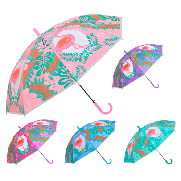 Paraguas UV Impermeable con Diseño Tropical | -50% $50 MXN – ELE-GATE