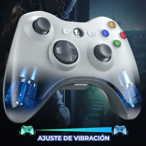 Gamepad Control Joystick inalámbrico para Xbox 360 2.4GHZ Con Adaptador ...