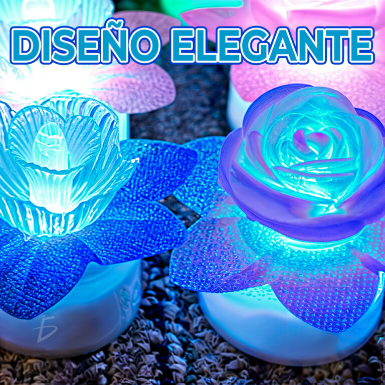 Rosa de Luz Led Decorativa para tus Fiestas - ELE-GATE