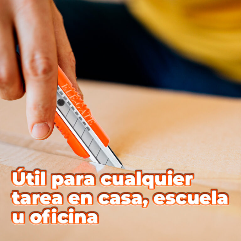 Cutter Profesional Retráctil 18mm | Ahora $15 MXN -25% – ELE-GATE
