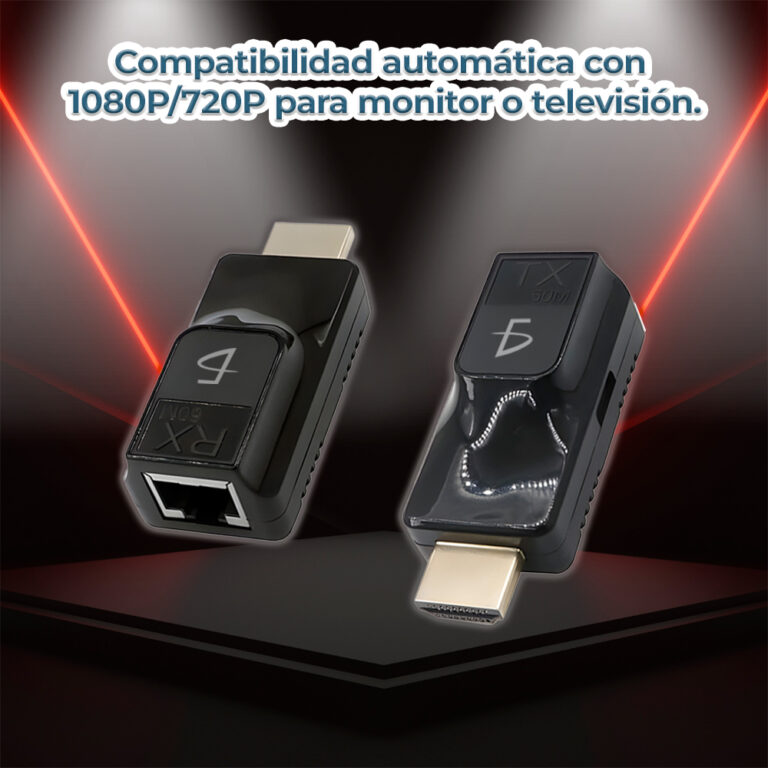 Extensor HDMI: Conexión Estable y Eficiente con Cables Cat 5e/6 - ELE-GATE