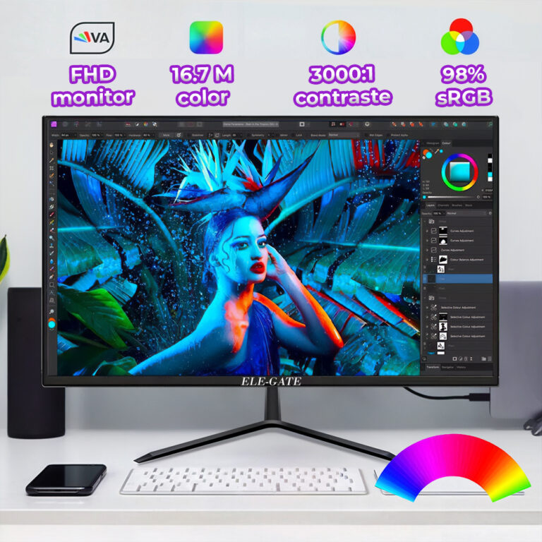 Monitor Gamer 19 Pulgadas 60hz Hd 1440*900 Vga: Inmersión y claridad