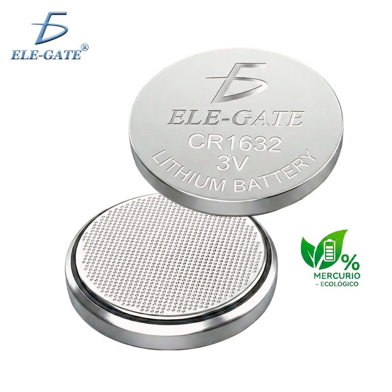 Batería de Litio 3V elegate CR1632 — Pila Tipo Botón para Llaves ...