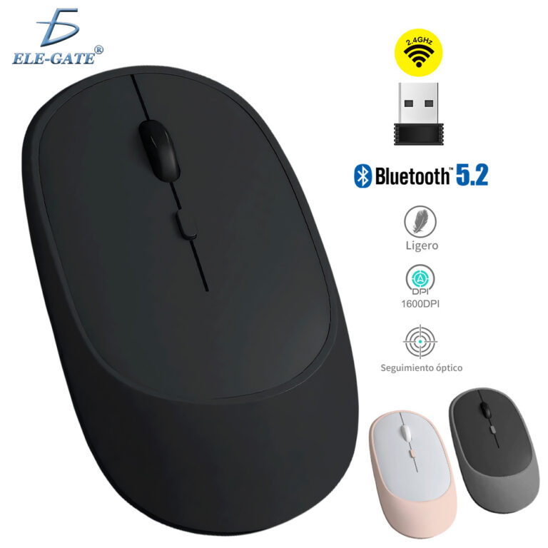 Mouse Inalámbrico Silencioso Dual Mode | Envío Gratis M… – ELE-GATE